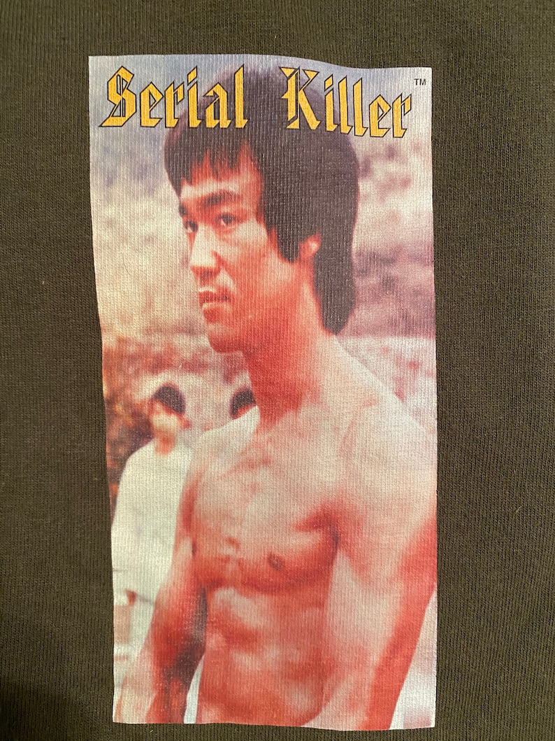 Vintage Serial Killer Brand Bruce Lee T Shirt Mid 1990s - Etsy