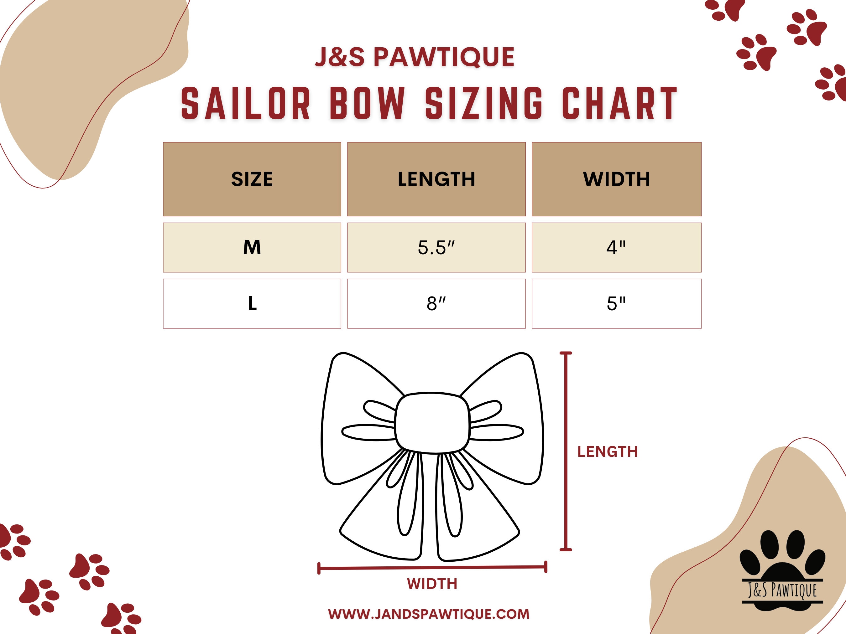 Blue Star Dog Sailor Bow, Patriotic Dog Sailor Bow, USA Dog Sailor Bow ...