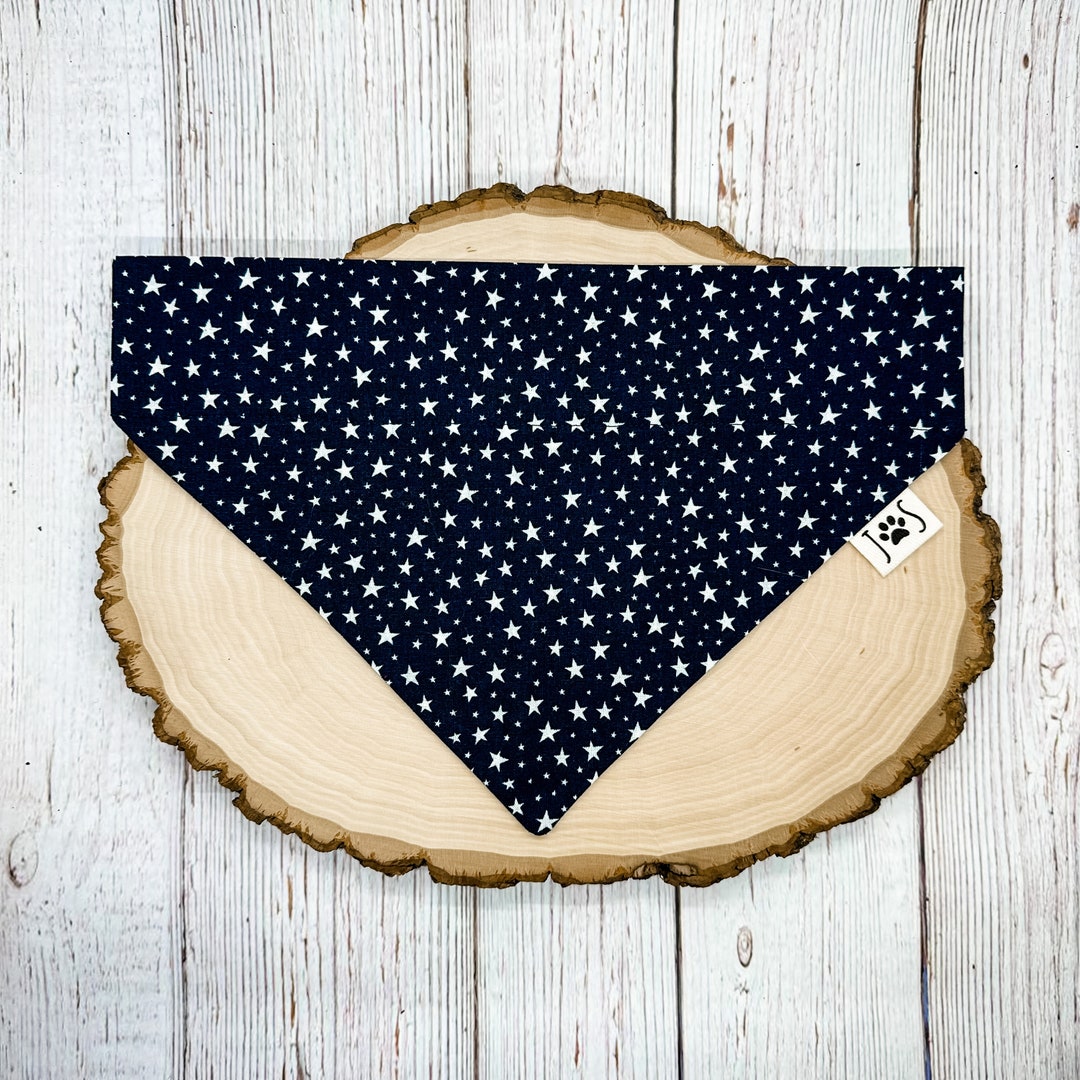 Blue Star Dog Bandana, Patriotic Dog Bandana, American Dog Bandana, 4th ...