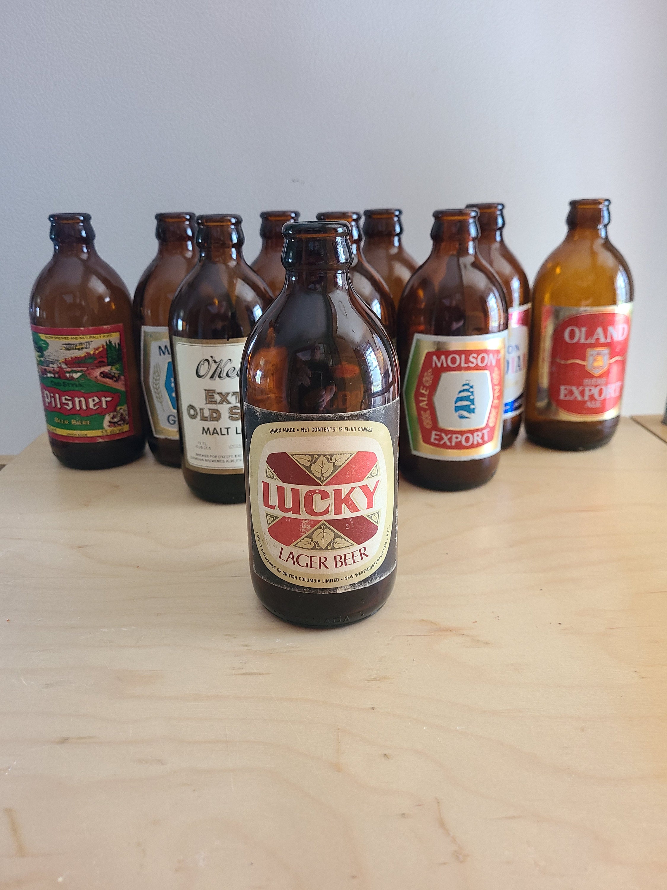 Beer Bottle Lucky 1950s