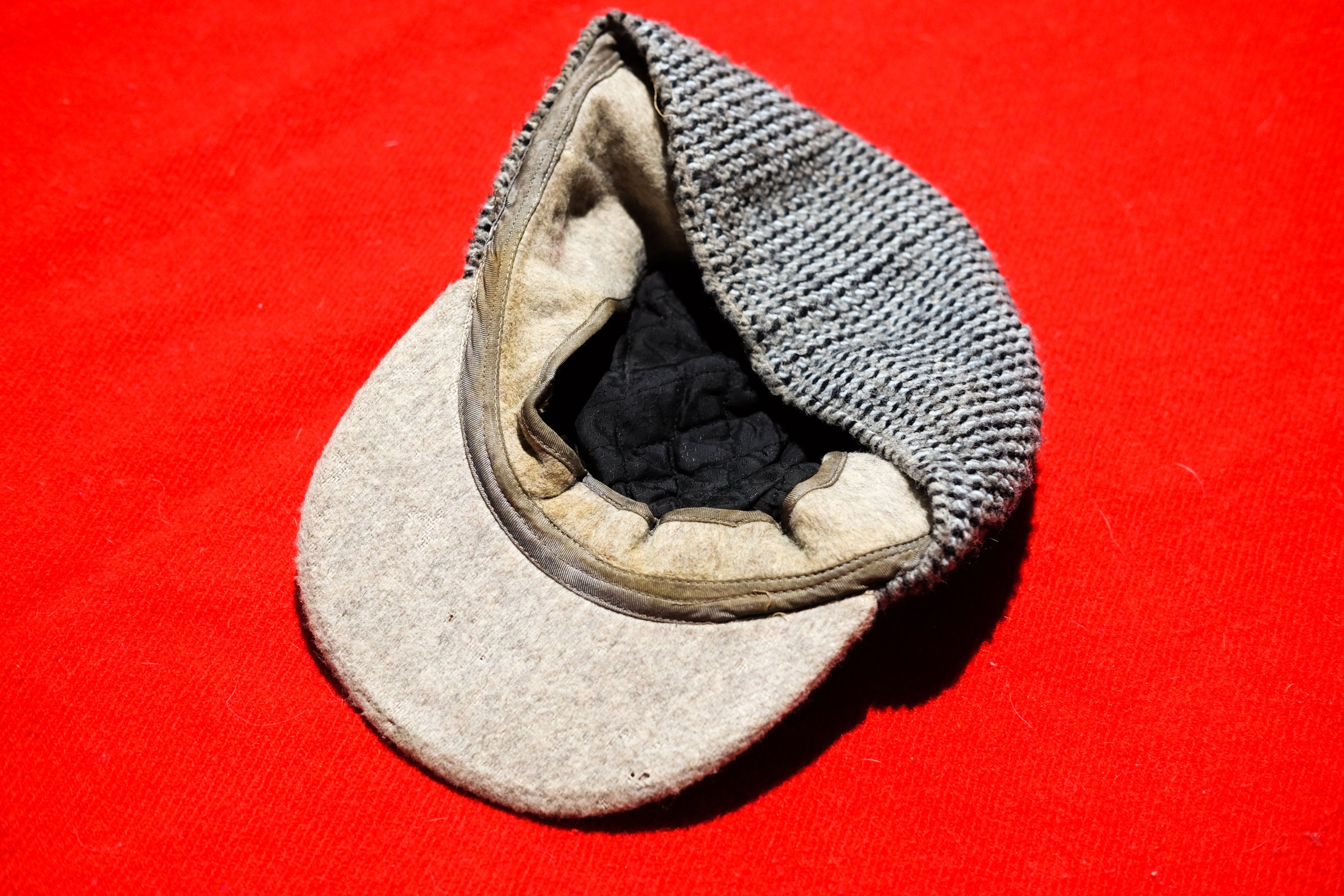 Vintage Kap King Wool Hunting Cap Navy Blue Light Grey Size 7 - Etsy
