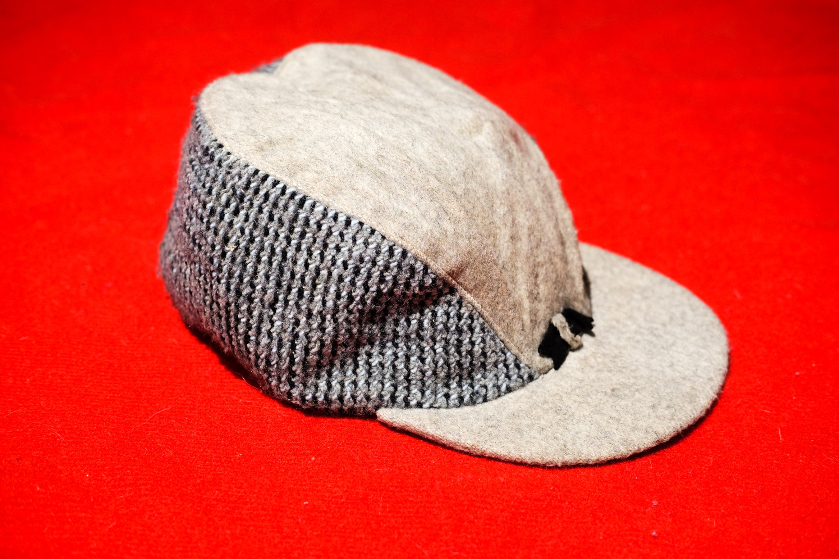 Vintage Kap King Wool Hunting Cap Navy Blue Light Grey Size 7 - Etsy