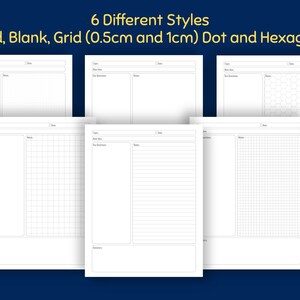Printable Cornell Notes Method Templates Various Template Styles - US ...