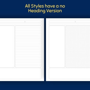 Printable Cornell Notes Method Templates Various Template Styles - US ...