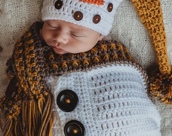 Newborn Snowman Outfit - Etsy