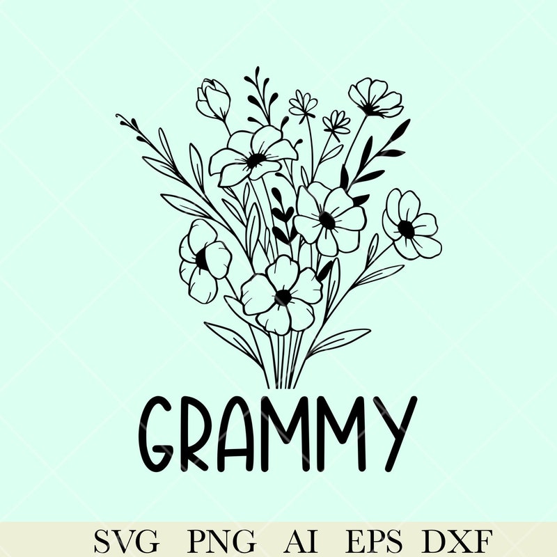 Grammy Svg - Etsy