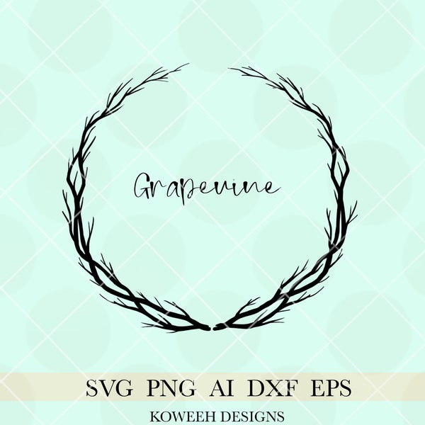 Grapevine Wreath - Etsy