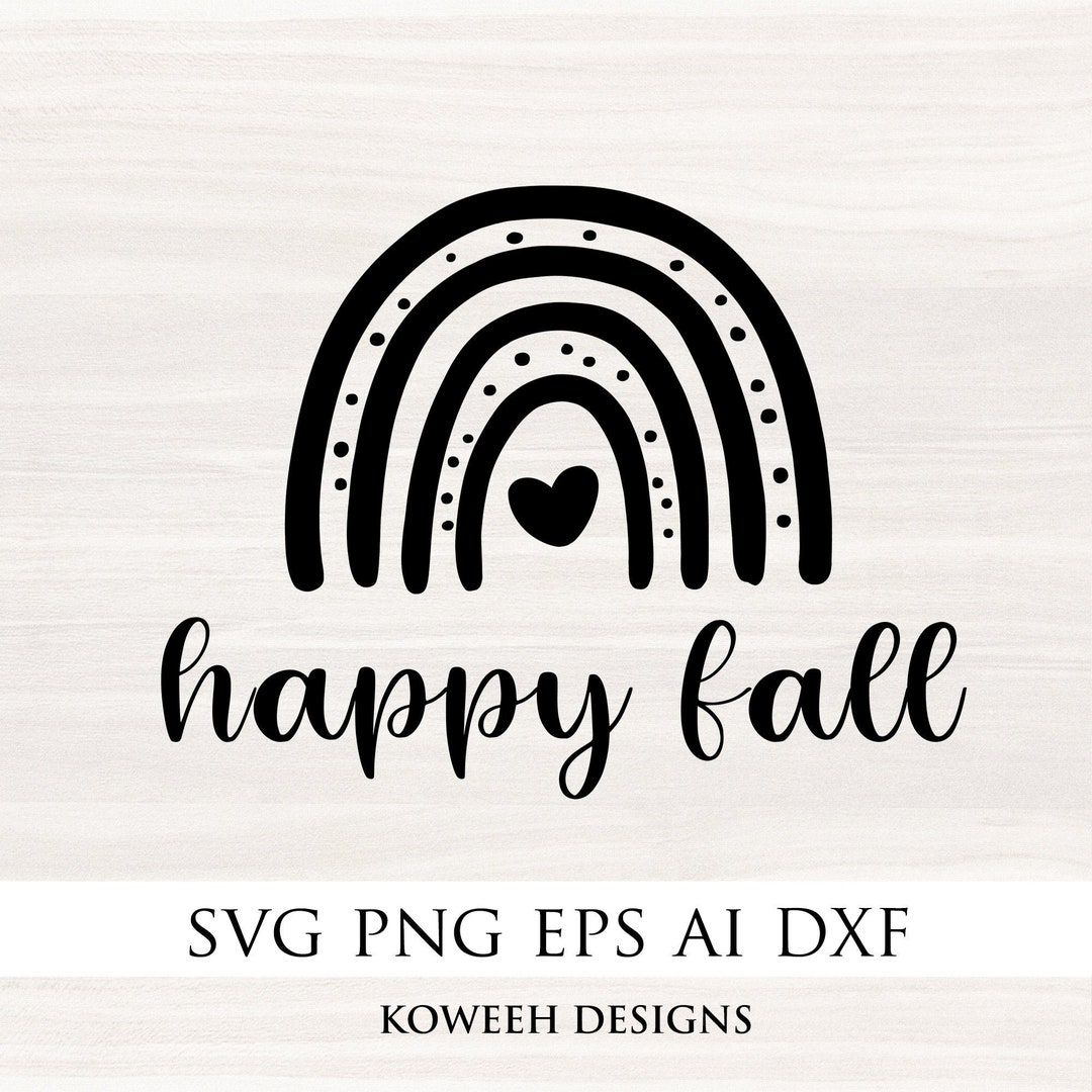 Happy Fall SVG, Fall SVG, Hello Fall SVG, Instant Download - Etsy