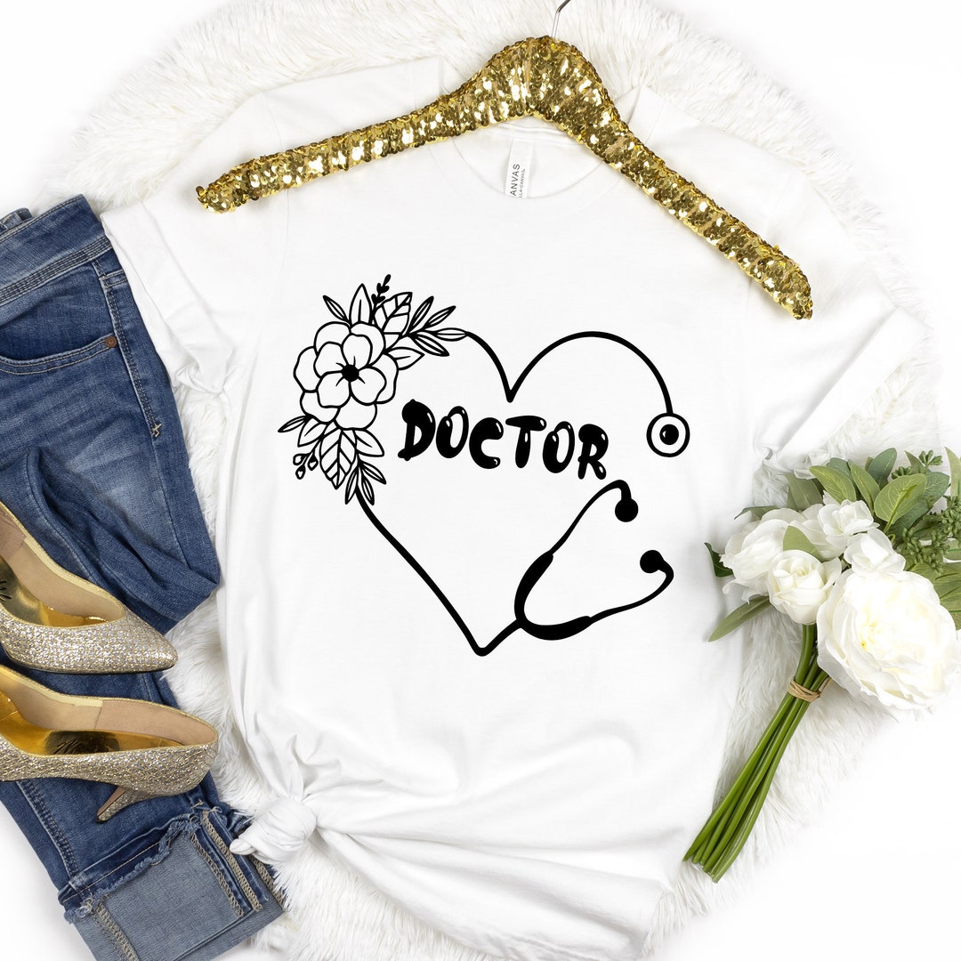 Doctor SVG, Floral Stethoscope SVG File, Stethoscope Svg, Profession ...