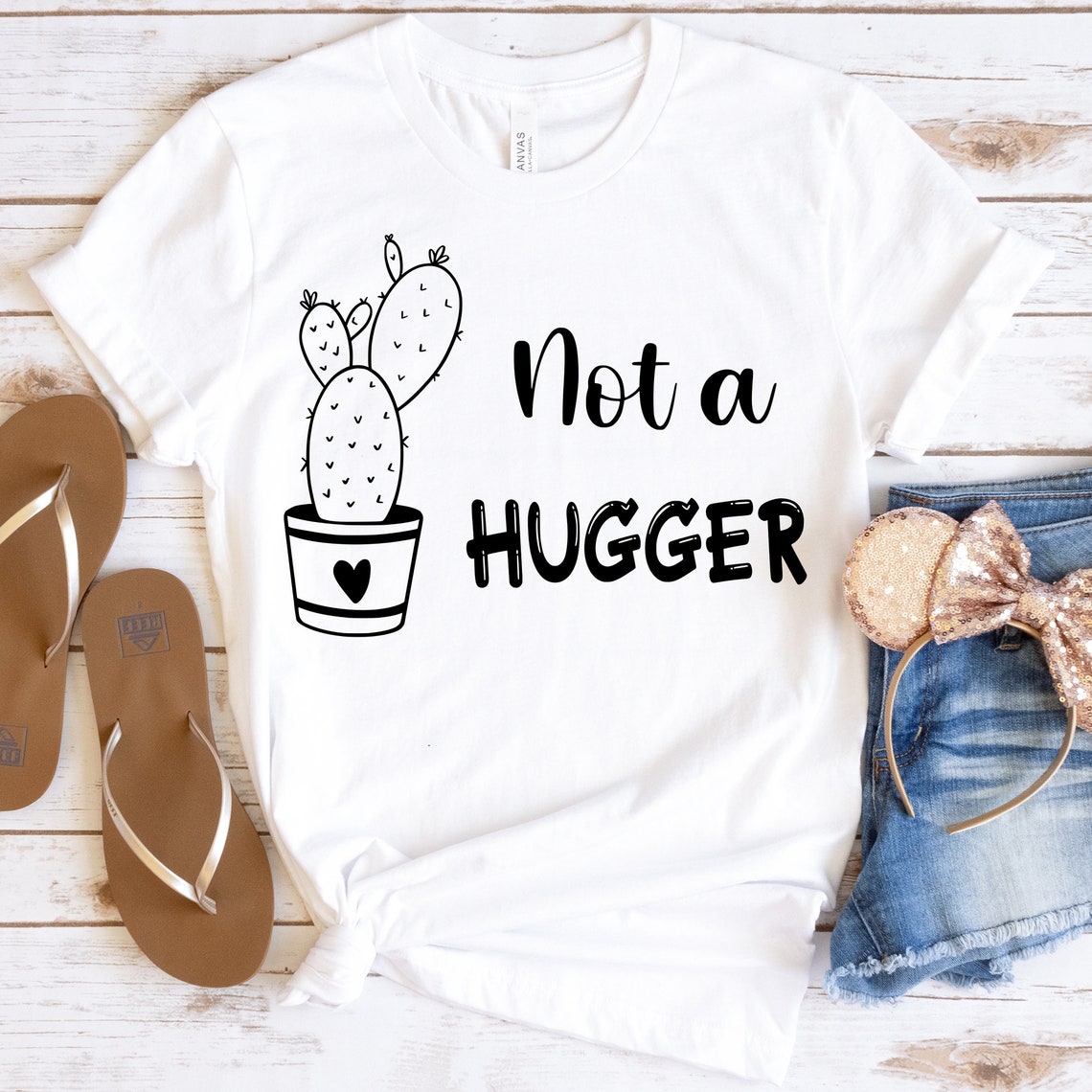 Not a Hugger Svg Not a Hugger Png Cactus Svg Svg Files for - Etsy