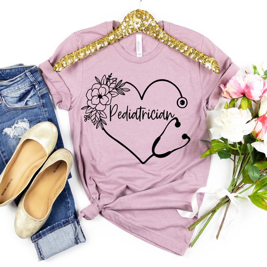 Pediatrician SVG, Floral Stethoscope SVG File, Stethoscope Svg ...