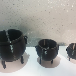 3D Printed Cauldron Perfect for Planters or Display Small, Medium, and ...