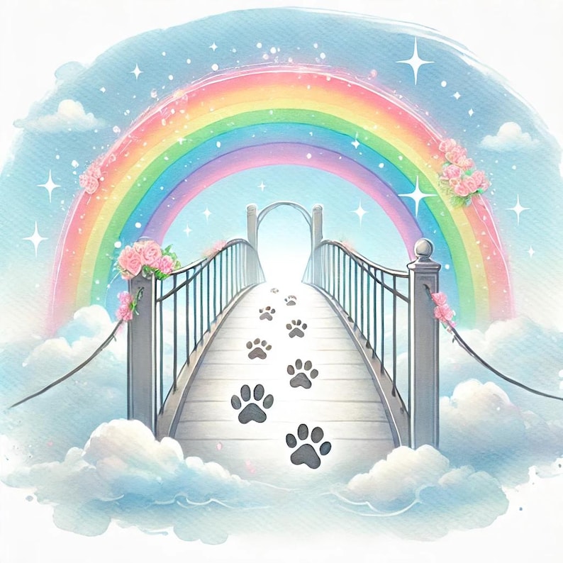 Rainbow Bridge Jpeg - Etsy
