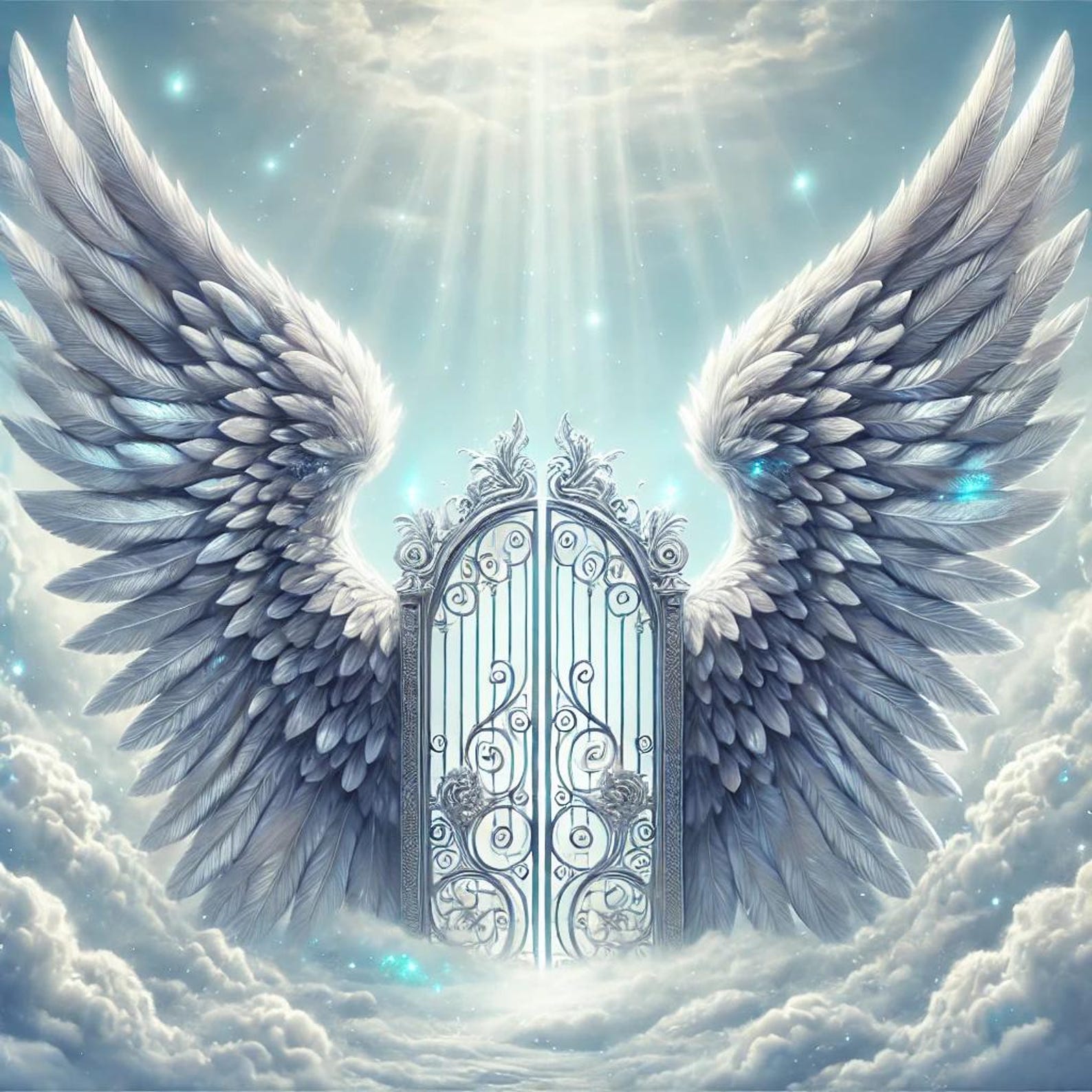 Angel Wings, Gates to Heaven - Etsy