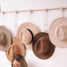 Boho Chic Hat Hanger, Minimal Hat Hanger, Boho Wall Decor - Etsy