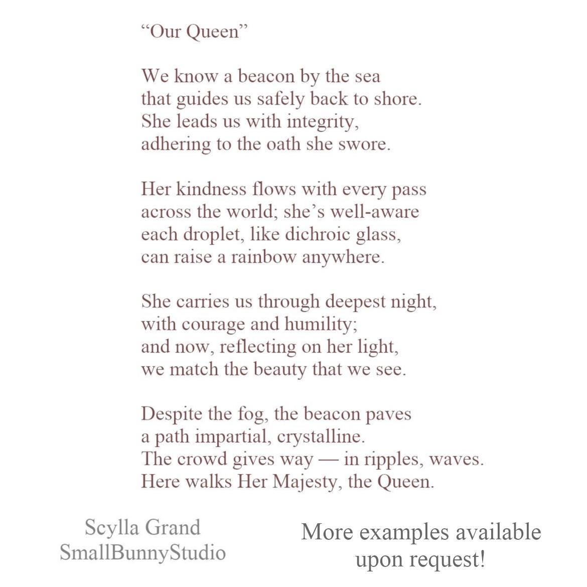 Fantasy Poem (custom, Rhyming, up to 16 Lines, Digital Delivery) - Etsy