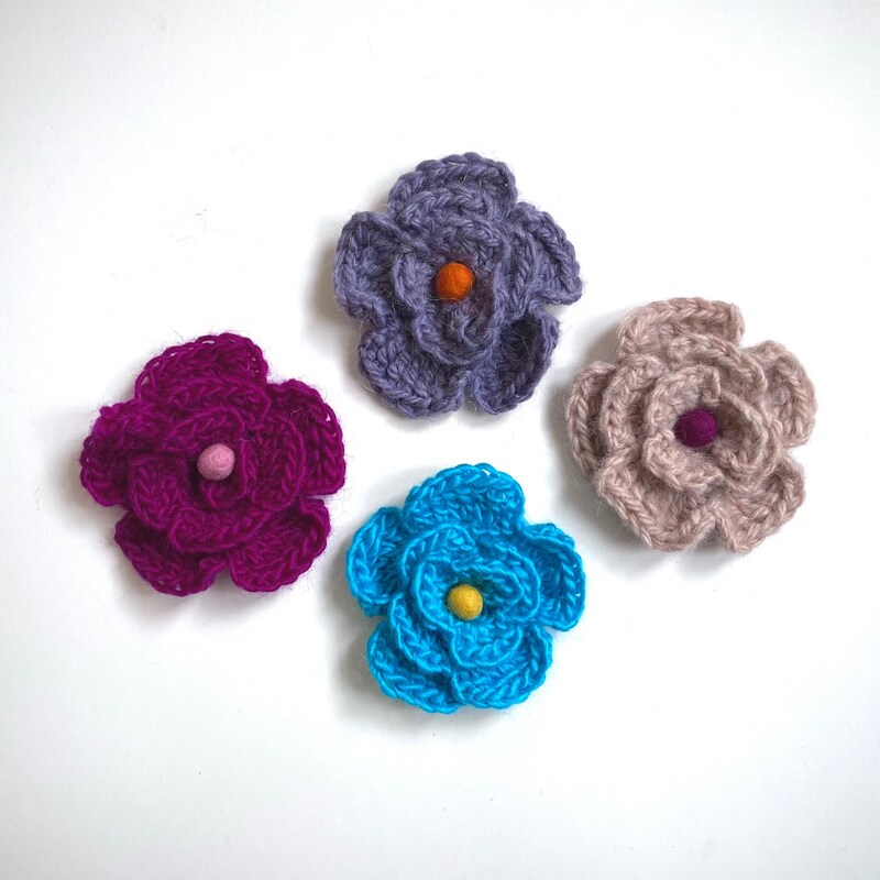 Crochet Pin - Etsy