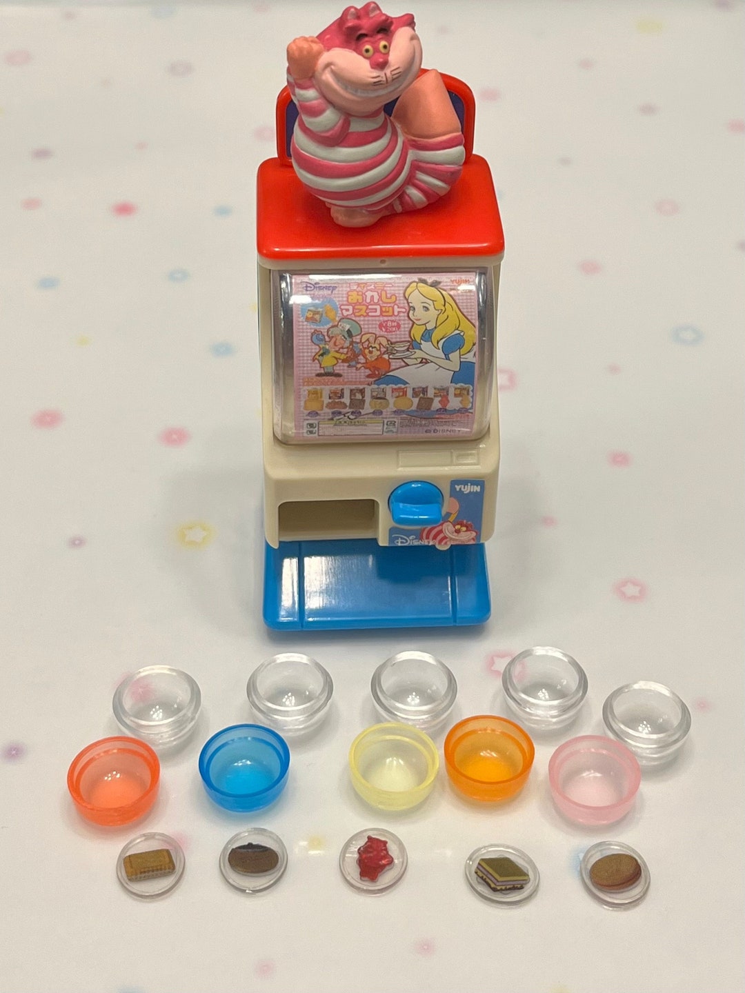 Vintage Rare Yujin Miniature Alice in Wonderland Gacha Gashapon Vending ...