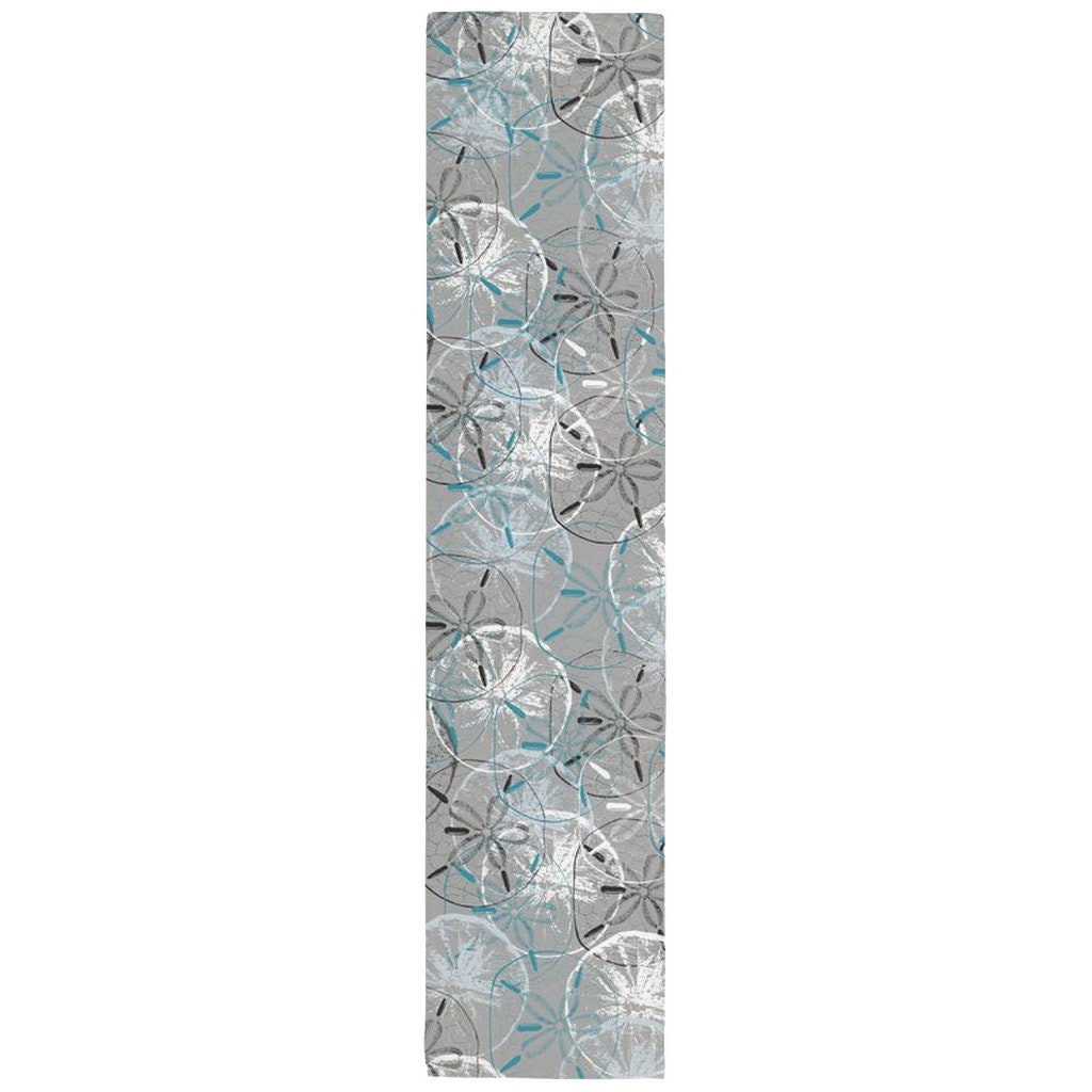 Sand Dollar Table Runner Coastal Dining Tablecloth Beach - Etsy