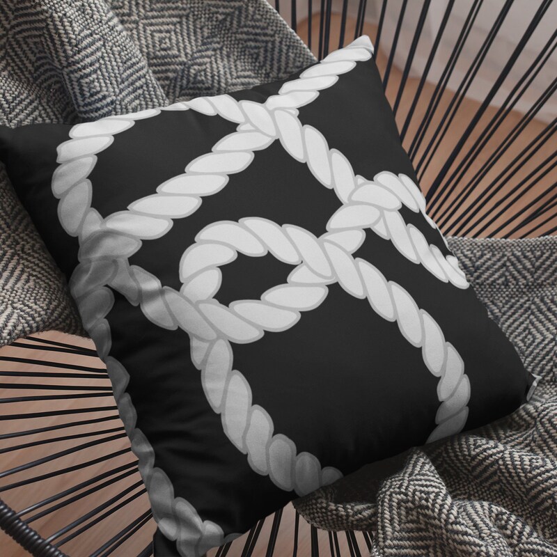 Rope Pillow - Etsy