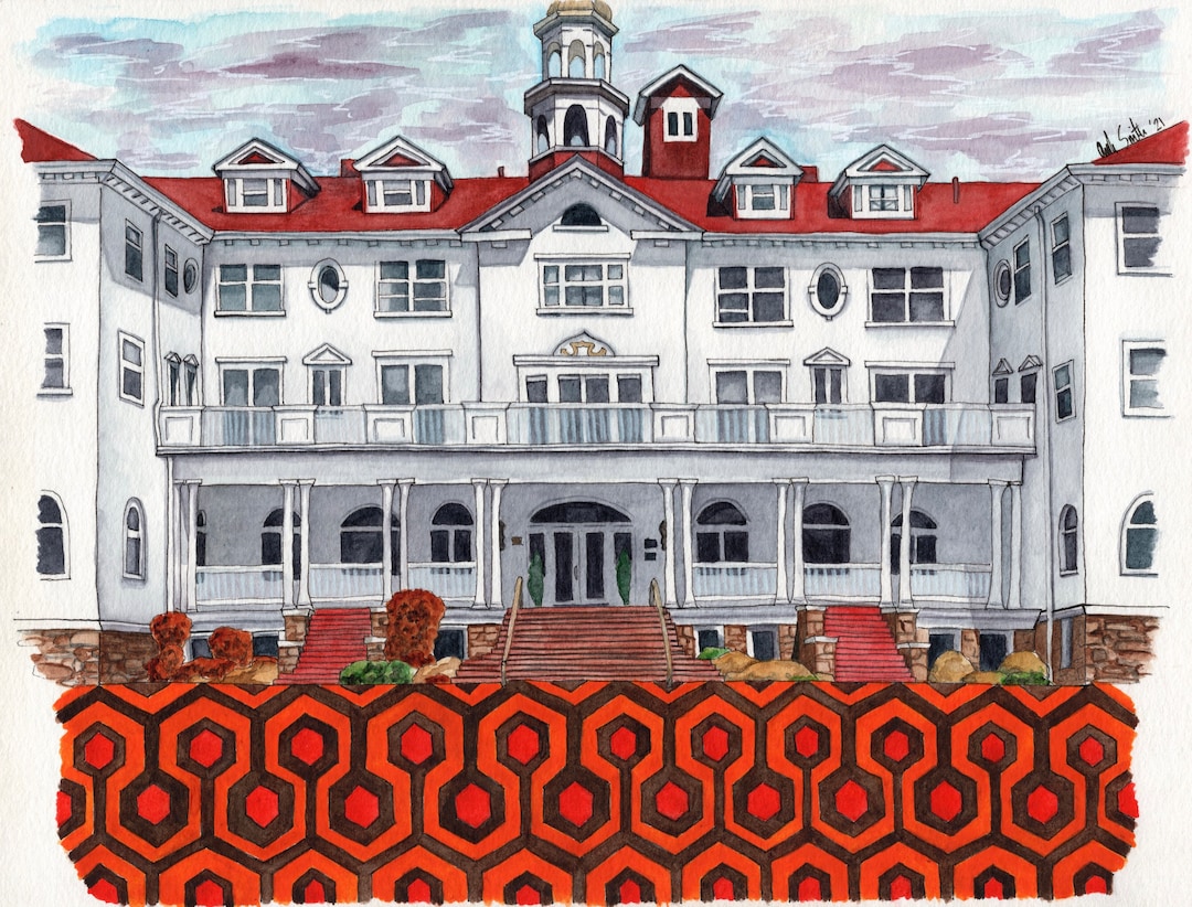 Stanley Hotel Print - Etsy
