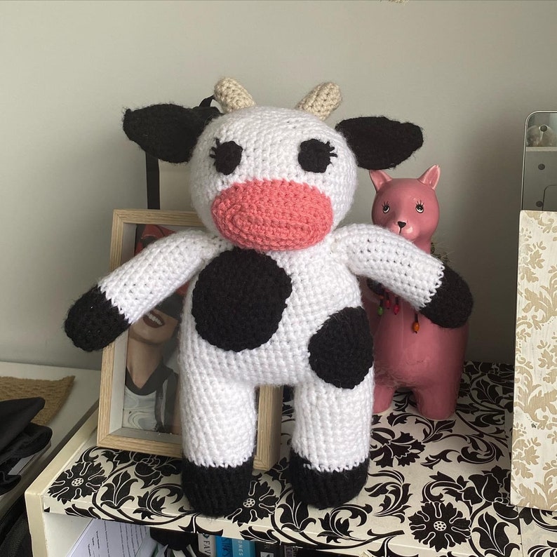 Maggie Moo Crochet Cow - Etsy