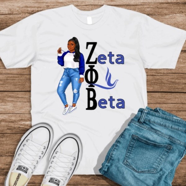 Zeta Phi Beta Sorority Shirts - Etsy