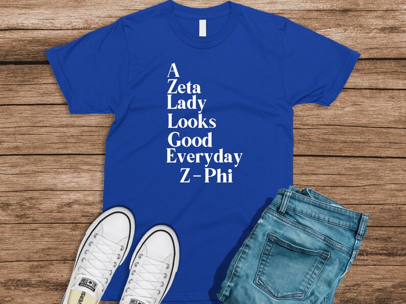A Zeta Lady Looks Good Phi Beta Girl 1920 Zeta Phi Beta - Etsy