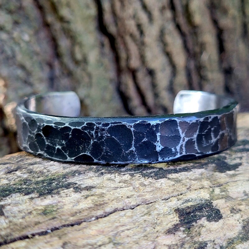 Hand Forged Bracelet - Etsy