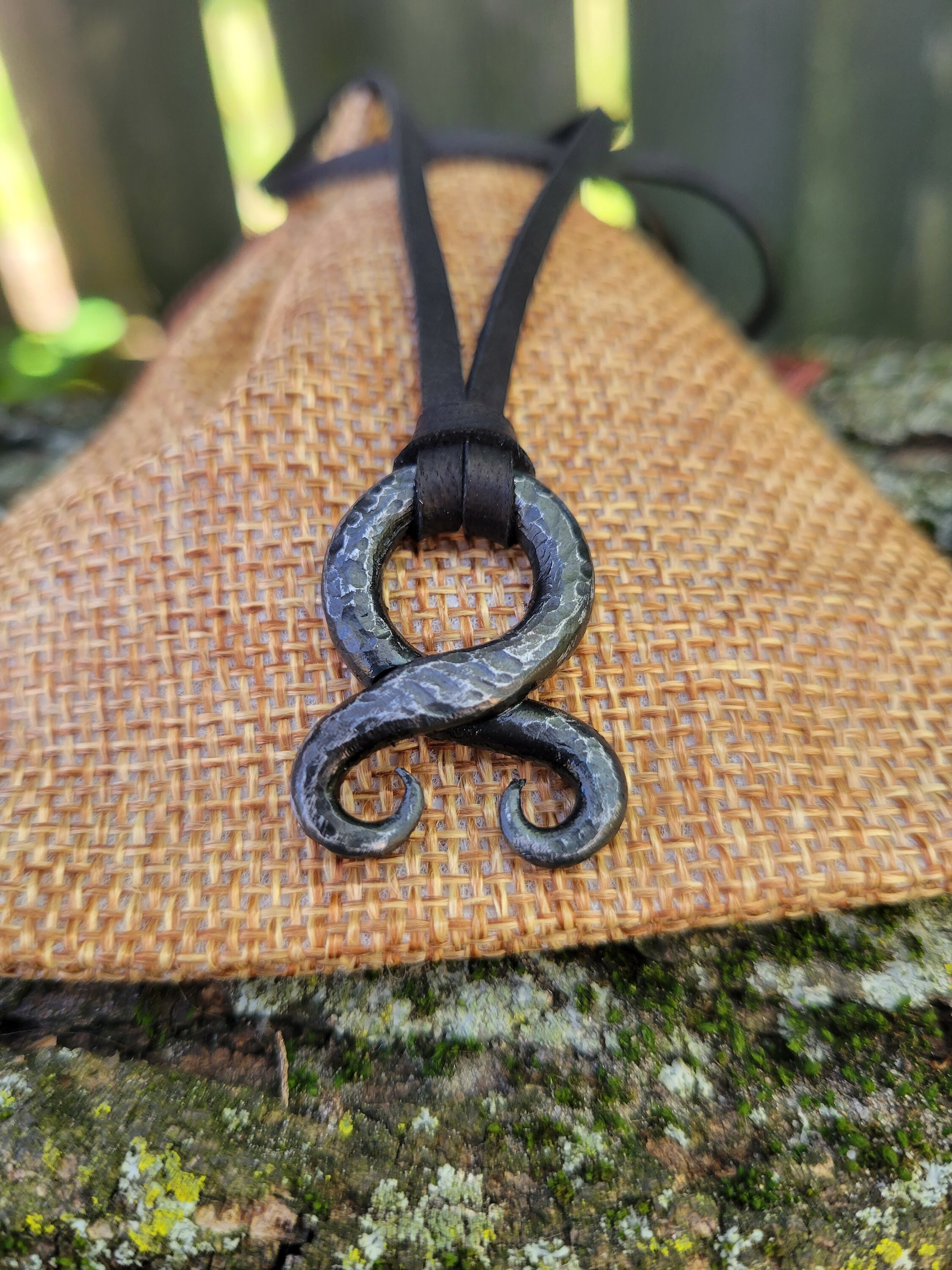 Trollkor Necklace Iron Troll Cross Viking Jewelry Choker | Etsy