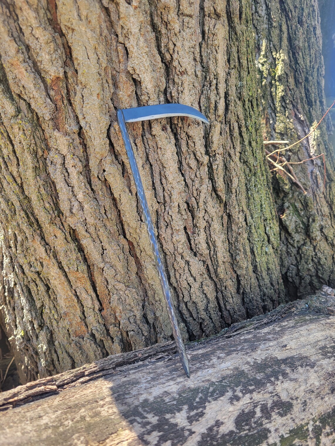 Wax Carving Scythe Grim Reaper Letter Opener Santa Muerte - Etsy