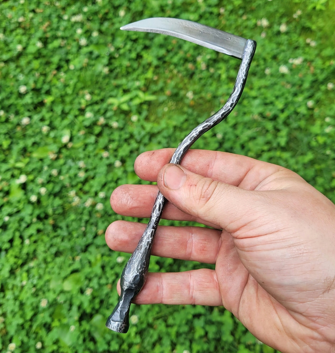 Wax Carving Scythe, Grim Reaper Letter Opener, Santa Muerte Ornamental ...