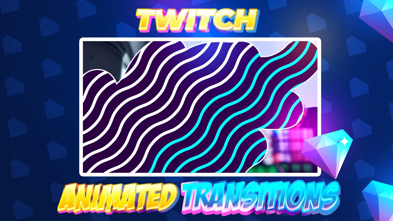Transition Twitch Transition Animated Twitch Scene - Etsy