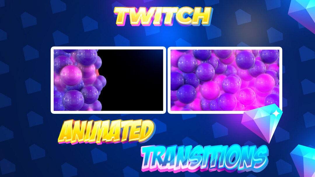 Pack Transition Twitch Transition Animated Twitch Scene - Etsy