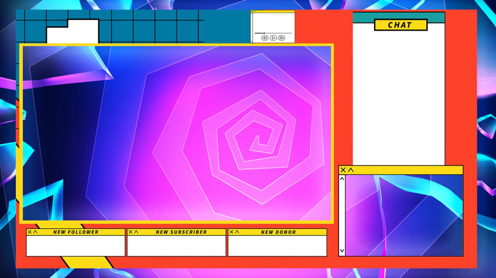 Twitch Windows Overlay, Twitch Theme Windows 95 Overlays - Etsy Canada
