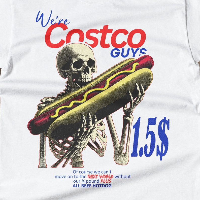 We're Costco Guys | Ironic Tee | Vintage Design Tee - Etsy