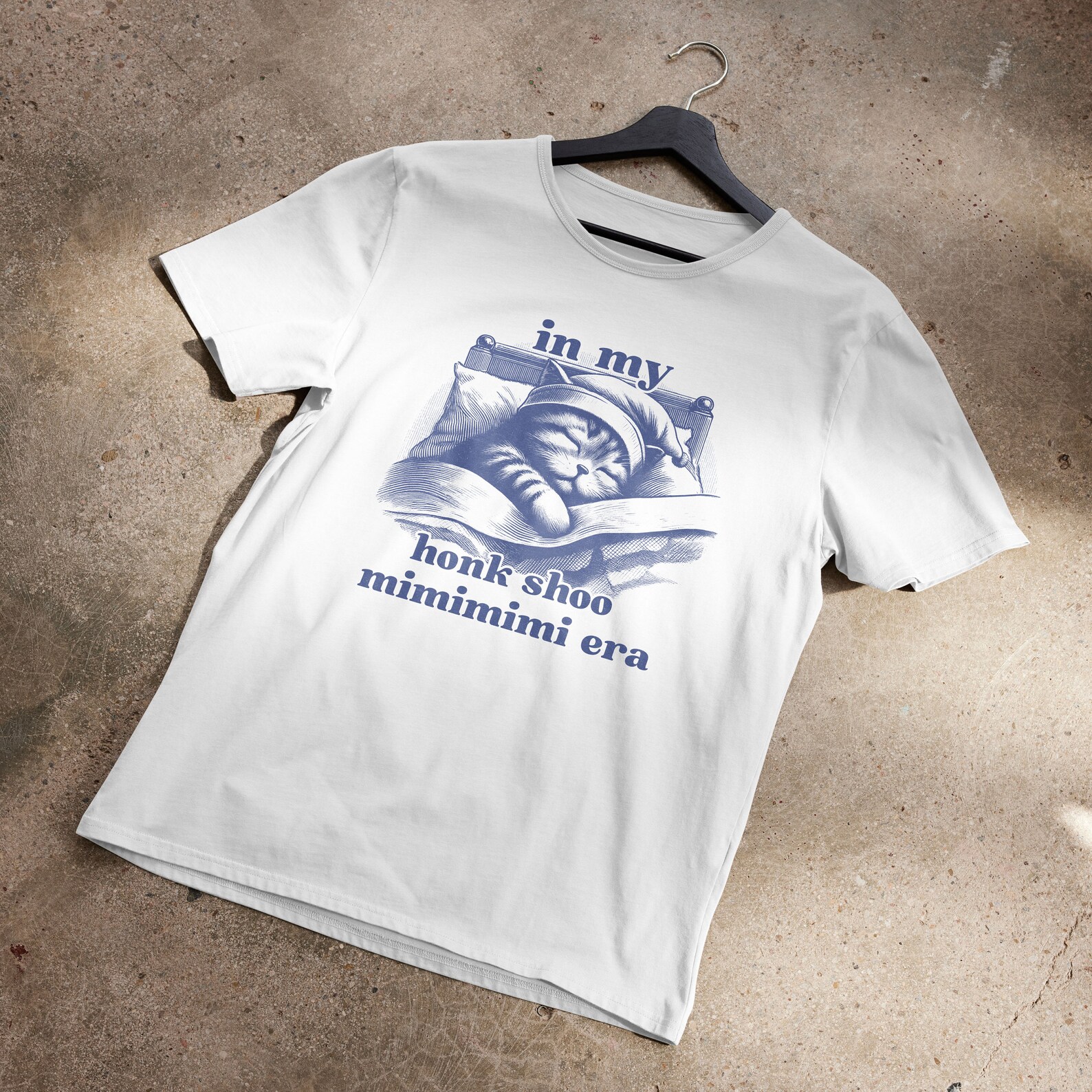 In My Honk Shoo Mimimimi Era Tee | Cute Cat Sleeping Shirt | Funny ...