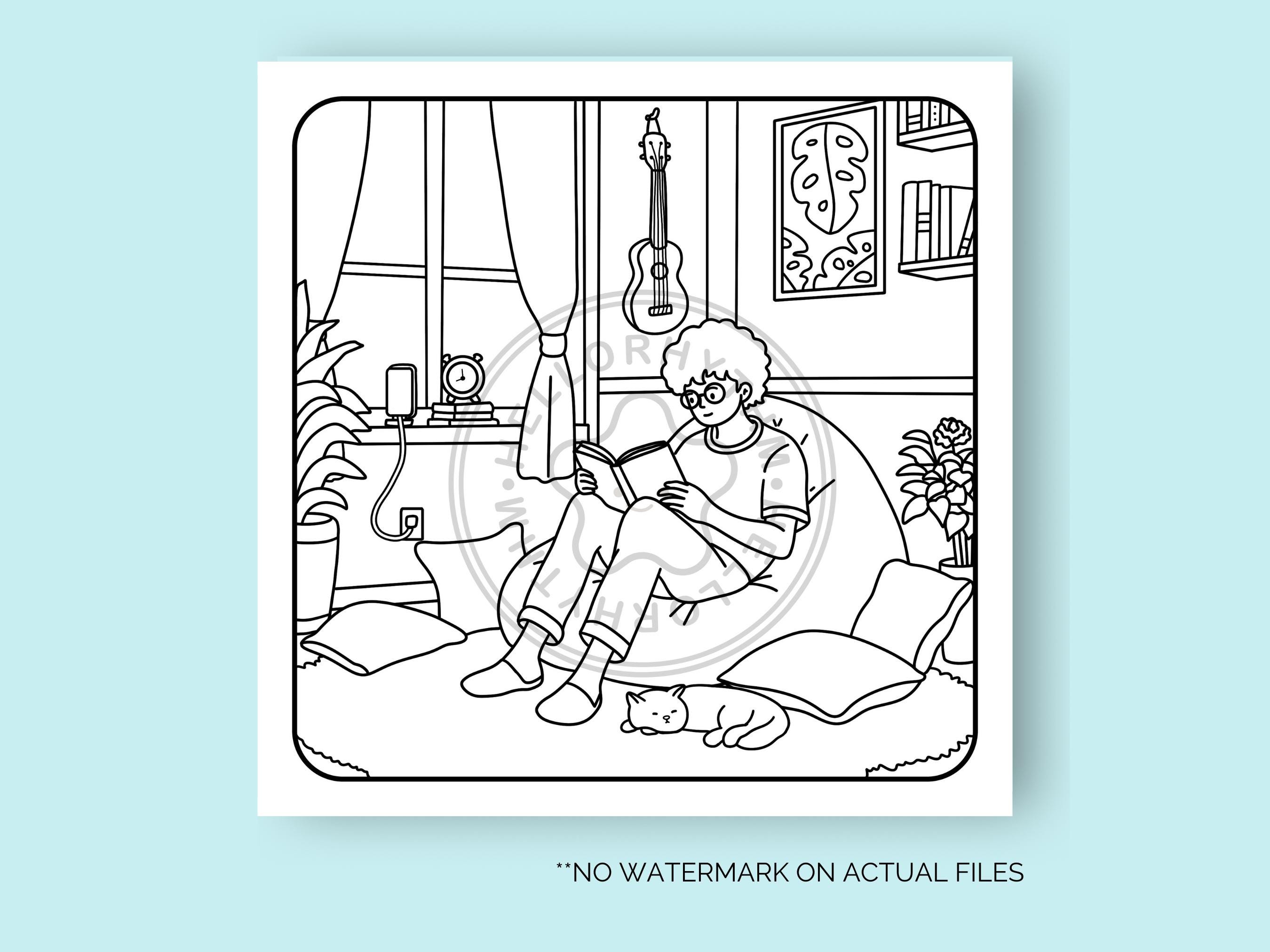 Cute Guy Coloring Pages Men Coloring Pages Cozy Coloring for Adult and ...