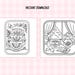 Tea Time Coloring Page Tea Party Coloring Activity for Kids and Adults ...