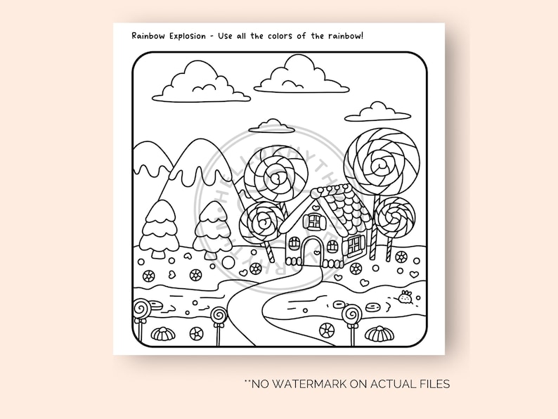 Coloring Challenge Page Coloring Practice Sheets for Adults Coloring ...