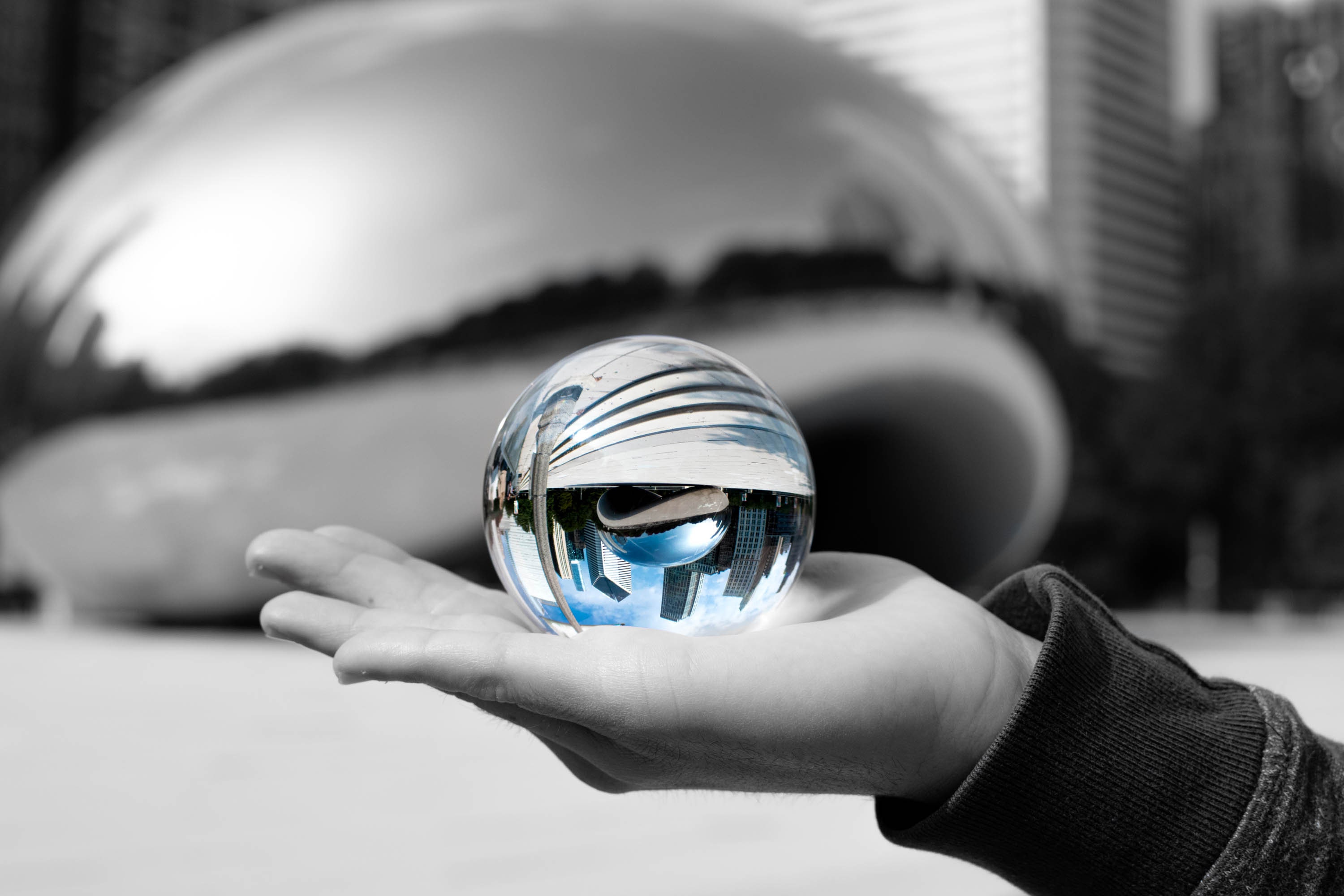 Chrome Ball Reflection