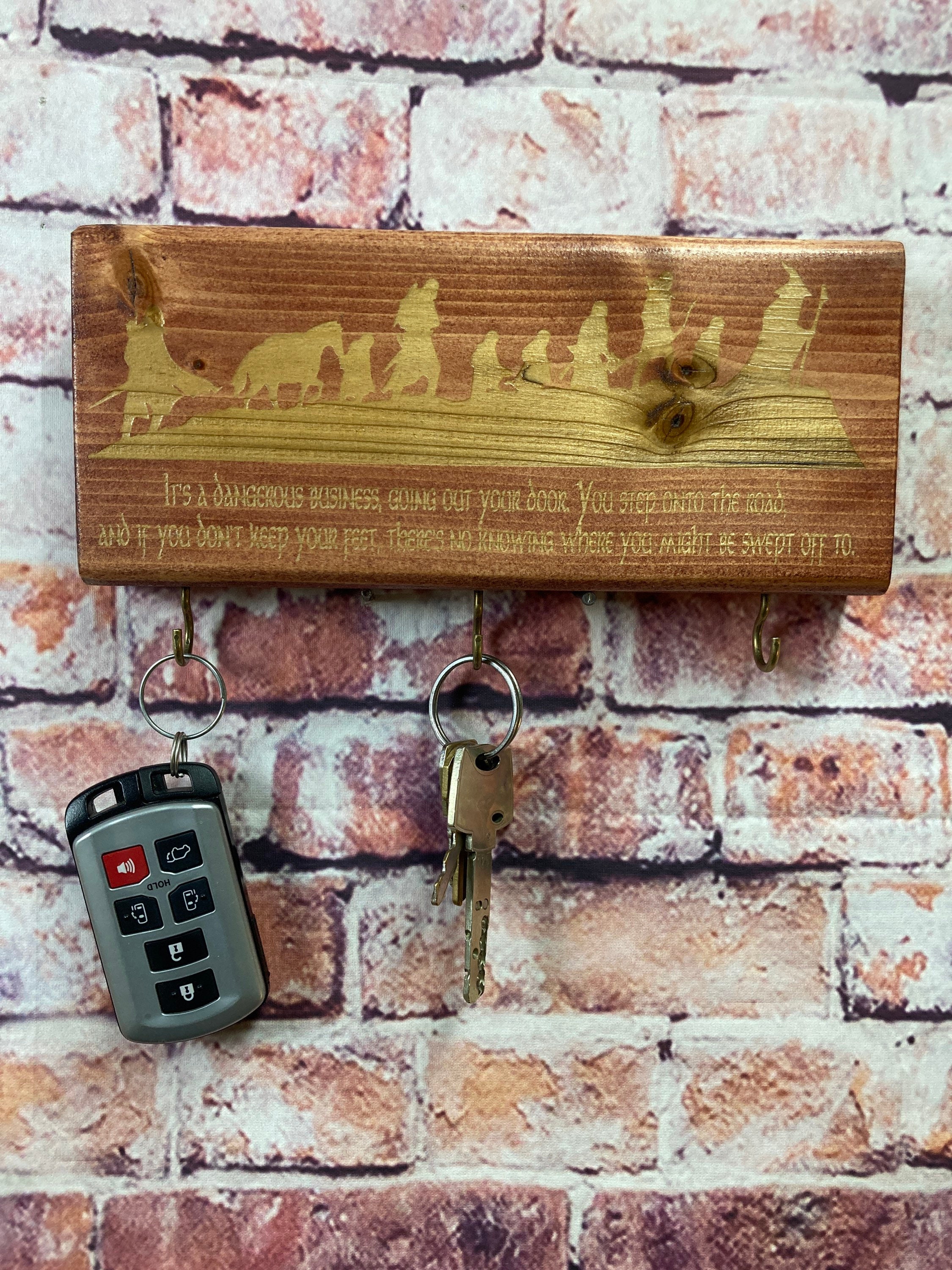 LOTR Key Rack - Etsy