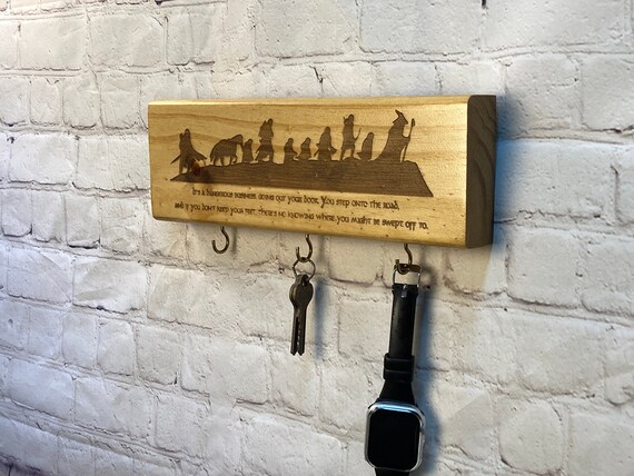 LOTR Key Rack | Etsy