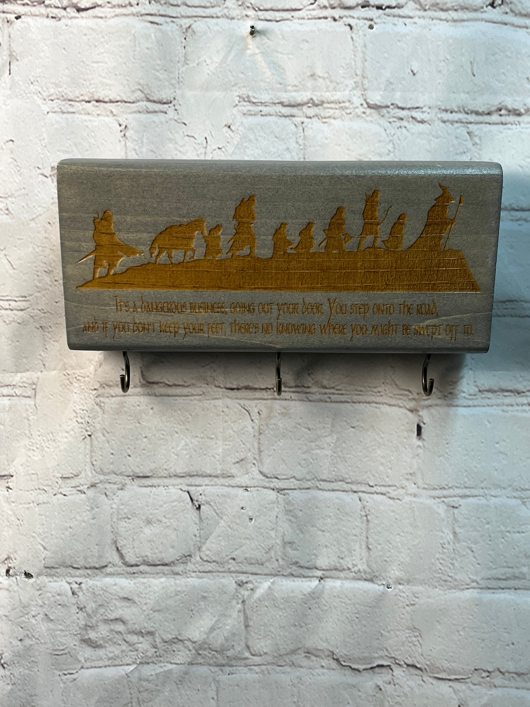 LOTR Key Rack - Etsy