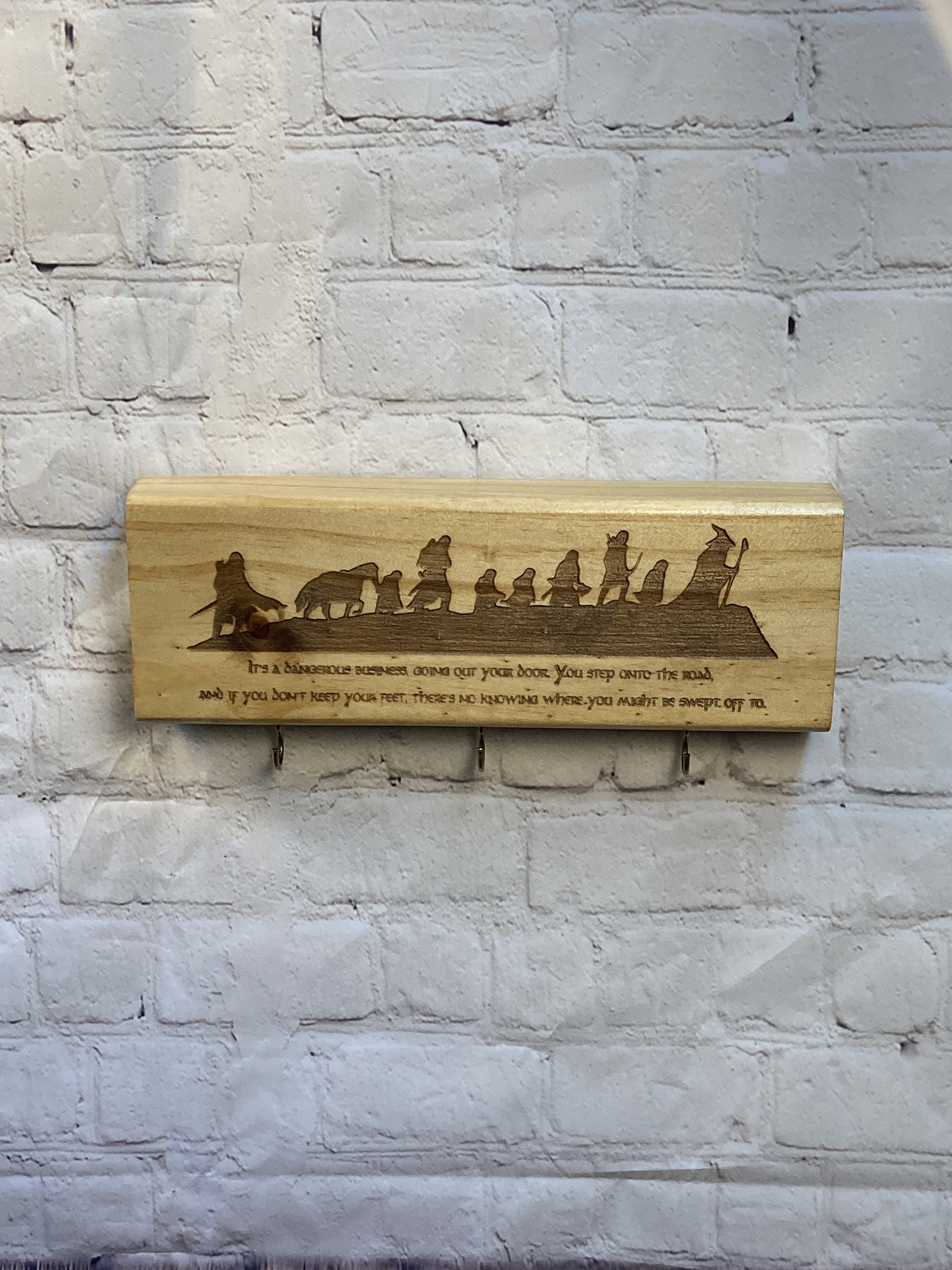 LOTR Key Rack - Etsy