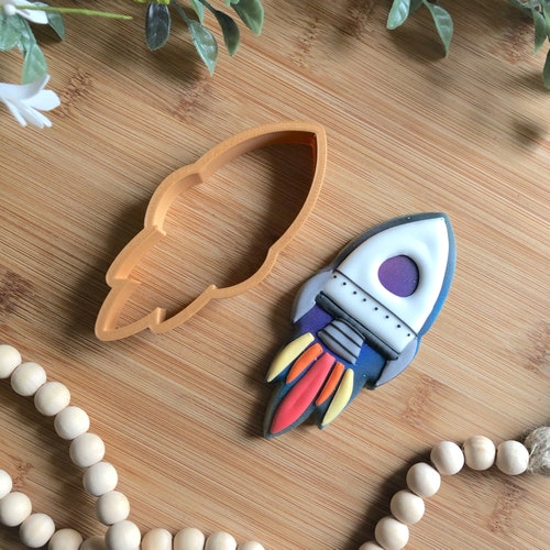 Rocketship Cookie Cutter | Etsy