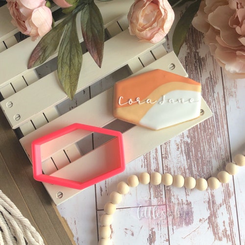 Hexagon Cookie Cutter Set - Etsy