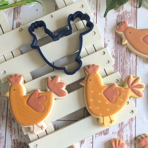 Chicken / Hen / Chicken You Out Cookie Cutter by Thecuttercafe - Etsy