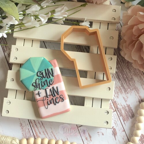 Beach Scene Cookie Cutter - Etsy