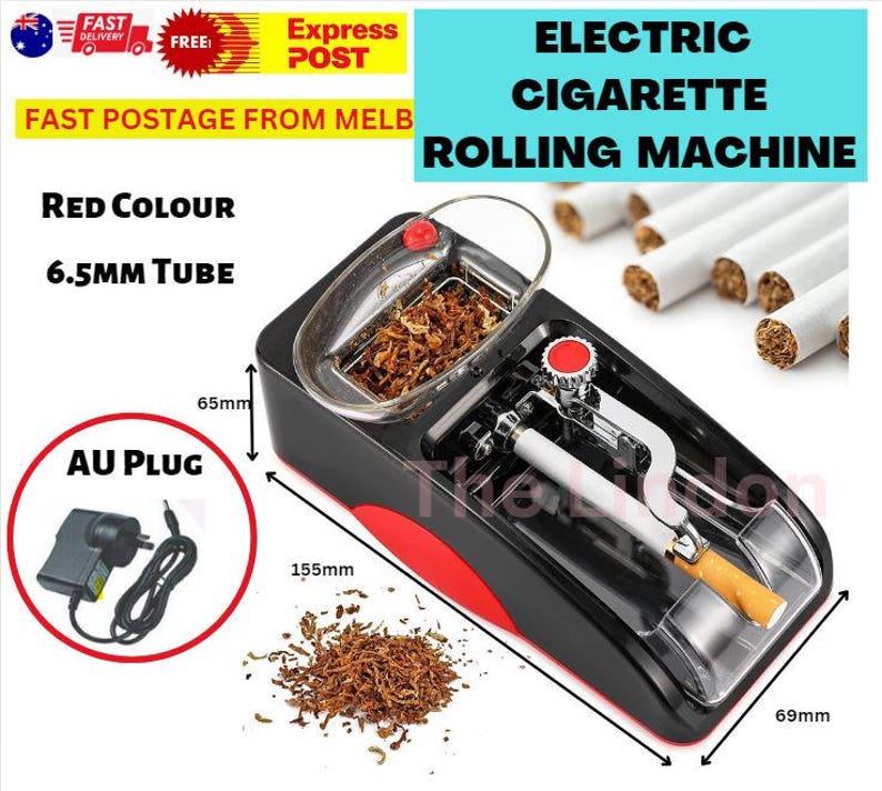 ELECTRIC Cigarettes Rolling Machine Automatic Injector Cigarette ...